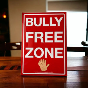 Create A Bully Free Zone Poster School Poster Ideas Bully Free Zone
